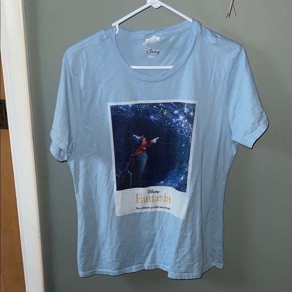 Disney | Tops | Disney Light Blue Fantasia Tshirt | Poshmark
